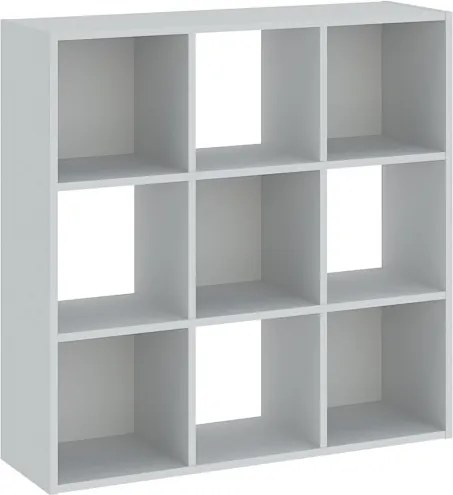 Regál Sinde 3x3, bílá