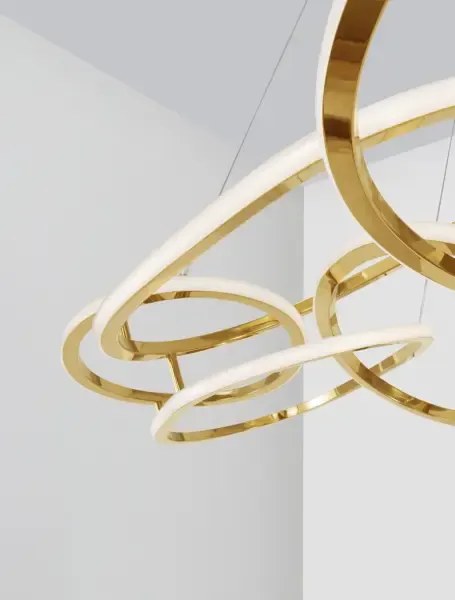 LED lustr Nudos