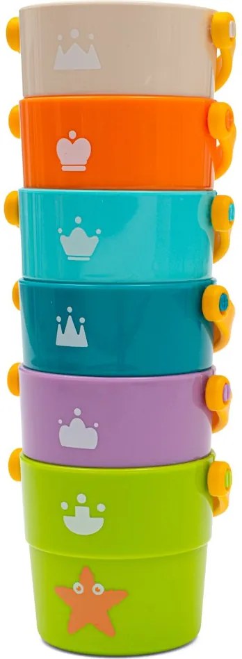 Hrací kelímky 6ks Baby Mix