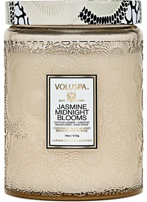 Voluspa – vonná svíčka Jasmine Midnight Blooms (Půlnoční jasmín), 510 g