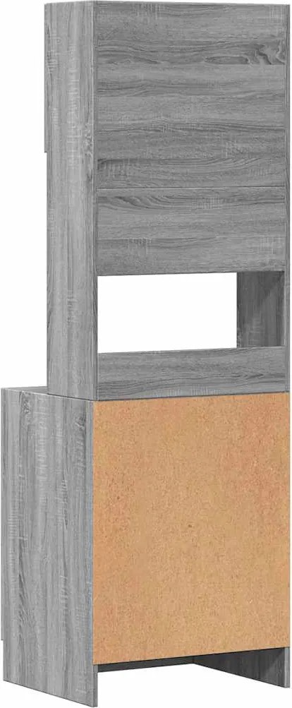Kuchyňská skříňka šedá sonoma 60 x 50 x 180 cm kompozitní dřevo 3276642