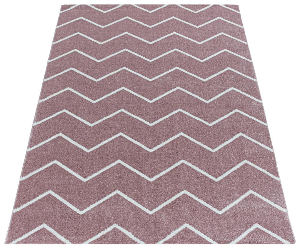 Ayyildiz Kusový koberec RIO 4602, Růžová Rozměr koberce: 120 x 170 cm