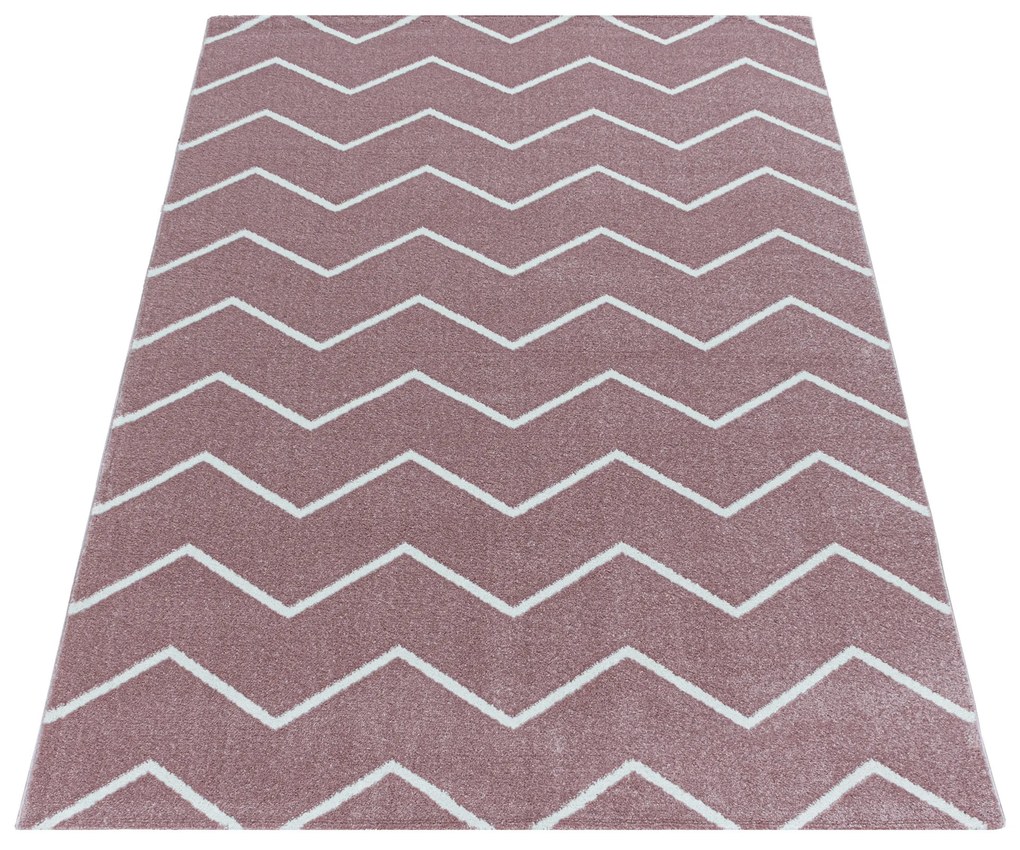 Ayyildiz Kusový koberec RIO 4602, Růžová Rozměr koberce: 80 x 150 cm
