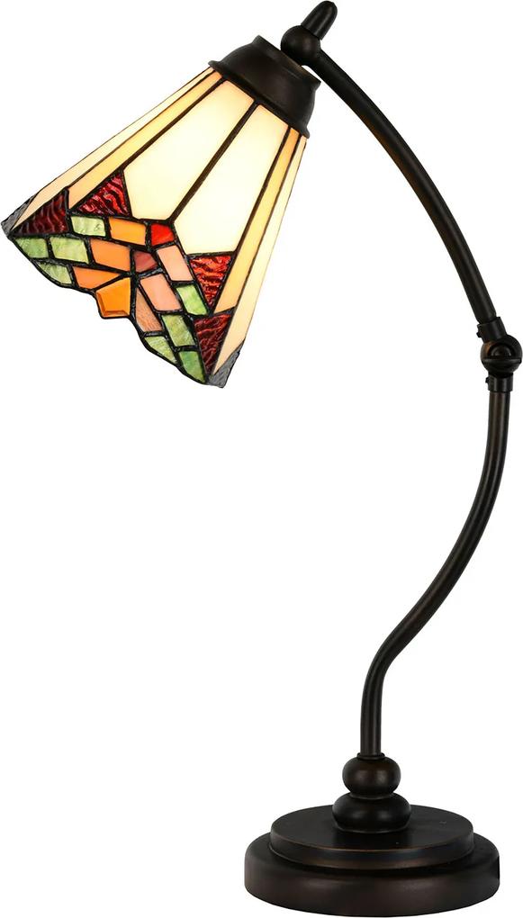 Lumilamp Stolní lampa Tiffany - 	Ø 26*50 cm/E14