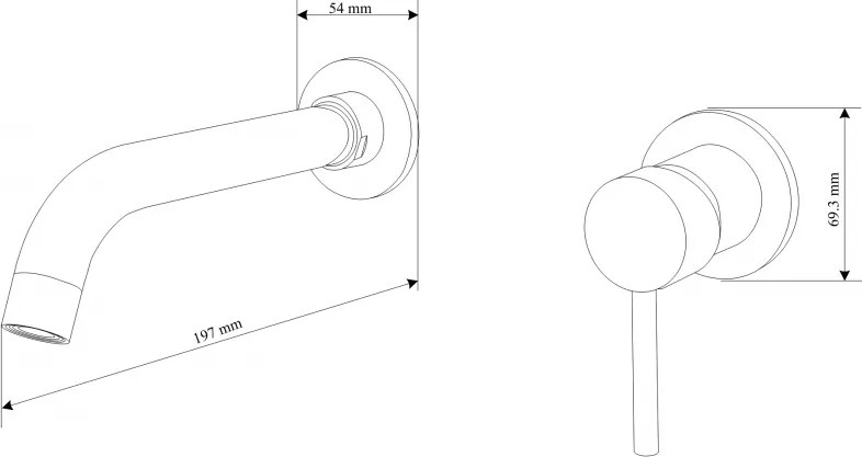 Mexen ALMA - 1-VÝSTUPOVÁ PODOMÍTKOVÁ SADA, Zlatá,75015-50