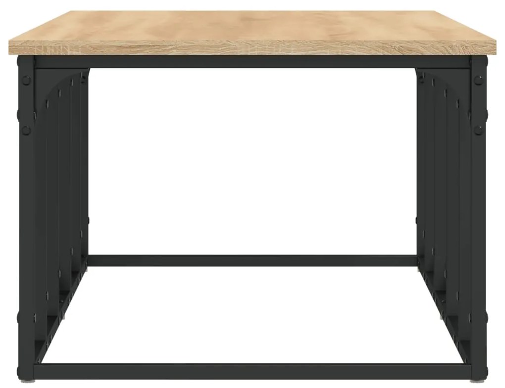 Konferenční stolek dub sonoma 100x50x35,5 cm kompozitní dřevo - Default Title