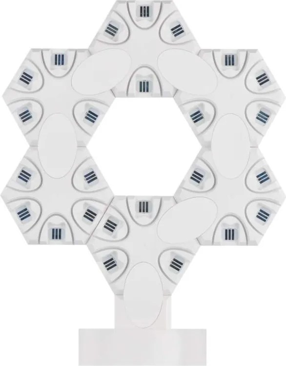 Stolní LED lampa GoSmart Hexagon 6 dílů vícebarevná/bílá
