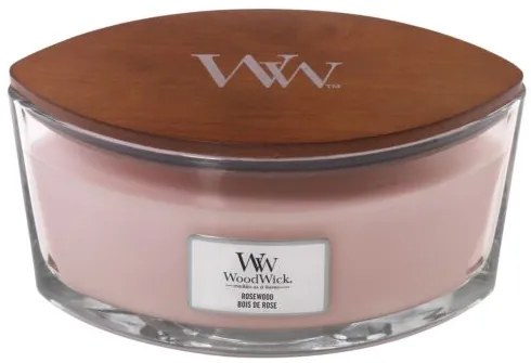 WoodWick Svíčka loď Rosewood, 453 g