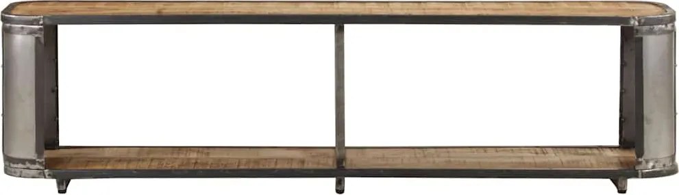 TV stolek 150 x 30 x 40 cm masivní mangovníkové dřevo 321958