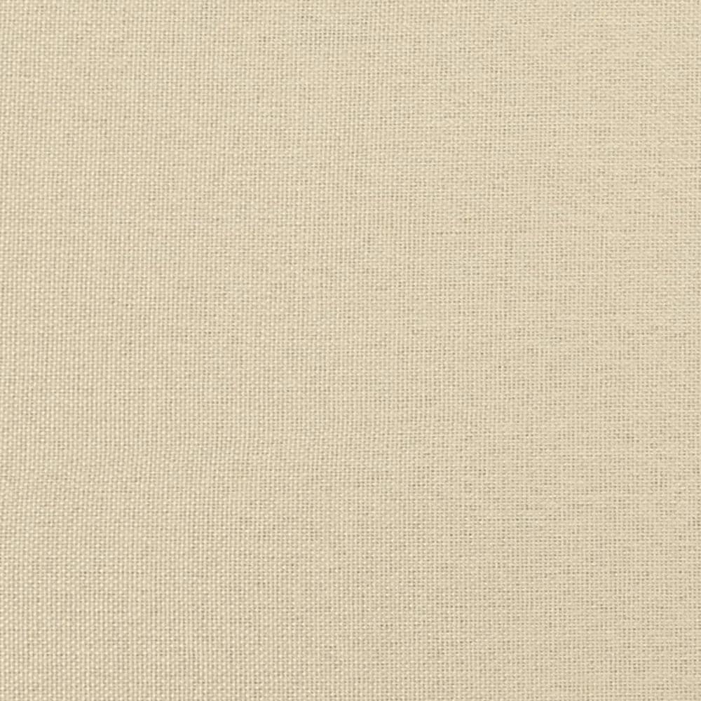 Petromila 2místná pohovka krémová 140 cm textil