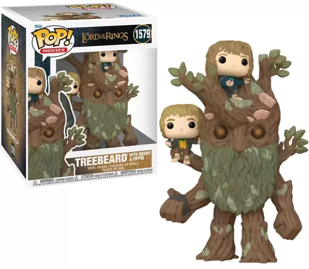 Funko pop! the lord of the rings treebeard with merry pippin