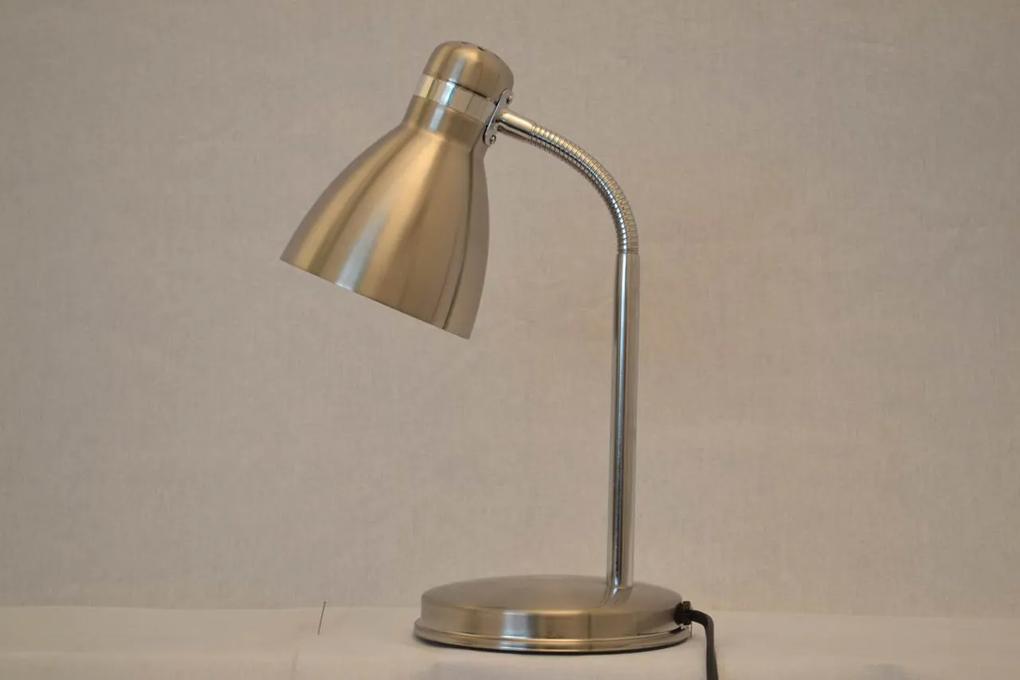Stolní lampa FANDA, stříbrná Nipeko FANDA GX6315-nikl