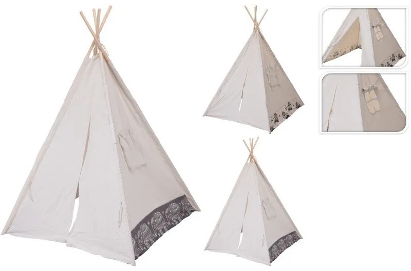 HOMESTYLING Dětský stan teepee SLON KO-HZ1990020slon