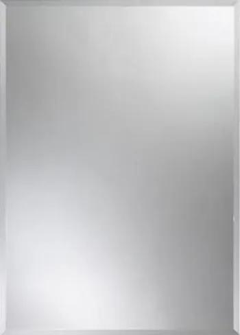AMIRRO Zrcadlo na zeď do pokoje do ložnice do předsíně a na chodbu do koupelny nalepovací CRYSTAL 60 x 80 cm s fazetou 10 mm 806-040