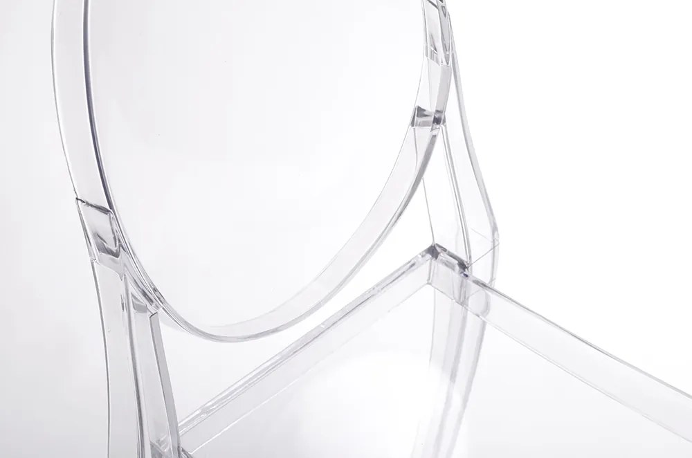 Židle VICTORIA transparentní polykarbonát