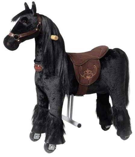 Ponnie Jezdící kůň Ebony S  , 3-6 let max. váha jezdce 30 kg