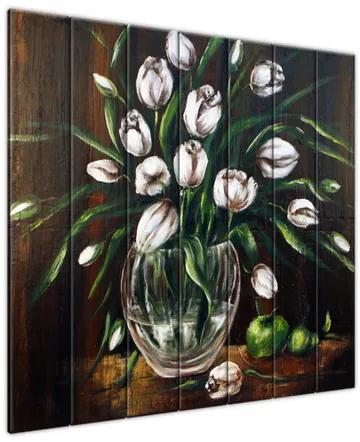 Tištěný obraz Malované tulipány 210x195cm 2367A_7F