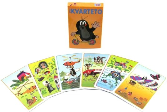 Karetní hra TEDDIES Kvarteto Krteček 2