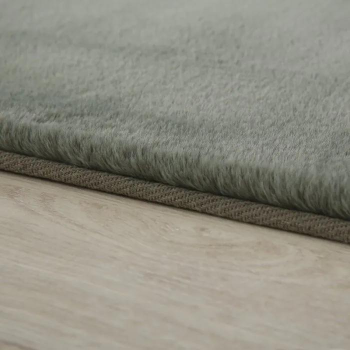 Vopi | Kusový koberec kruh Pouffy 5100 green - Kruh 160 cm průměr