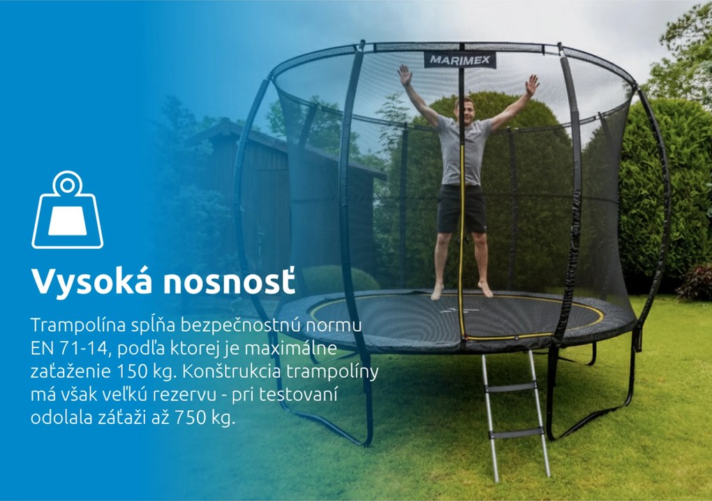Marimex Comfort 366 cm + ochranná síť + schůdky