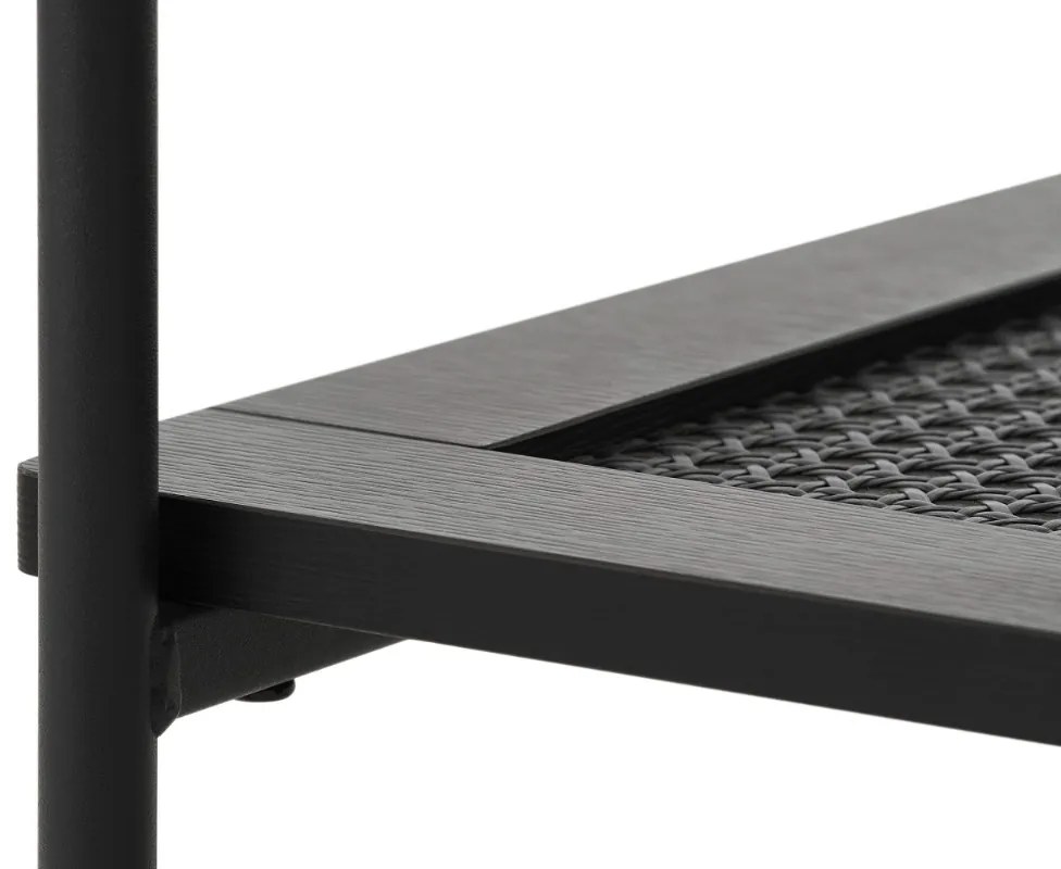 Designový odkládací stolek Lakshmana II 45 cm černý