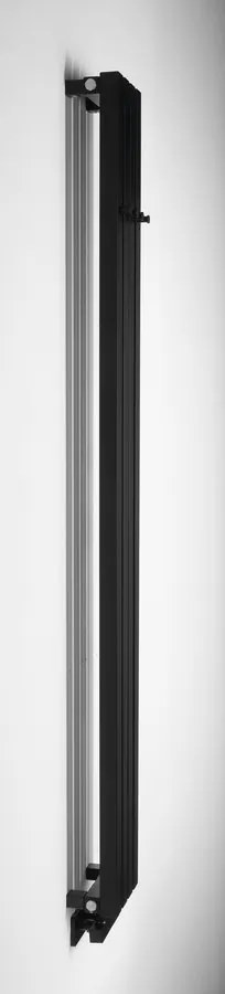 Sapho Sapho, LETIZIA topné těleso 190x1800 mm, černý mat, IR247B