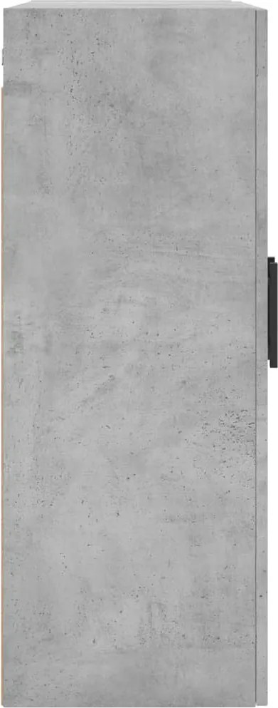 Nástěnné skříňky 2 ks betonově šedé 69,5 x 34 x 90 cm 3195647
