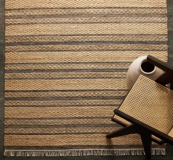 Diamond Carpets India, Ručně vázaný kusový koberec Agra Terrain DE 2281 Natural Mix, 200x290, béžová, chodba / předsíň