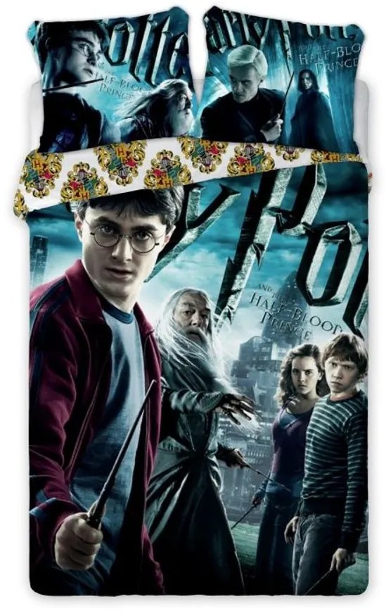 Povlečení Harry Potter Princ dvojí krve Bavlna, 140/200, 70/90 cm