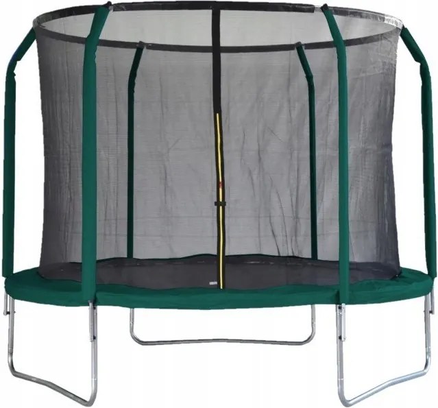 Zahradní trampolína zelená barva 244 cm, silná