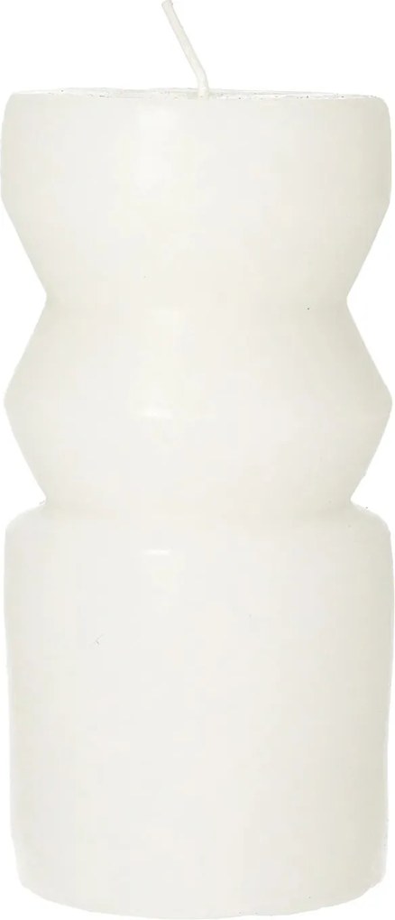 Svíčka Cornelia 14cm white