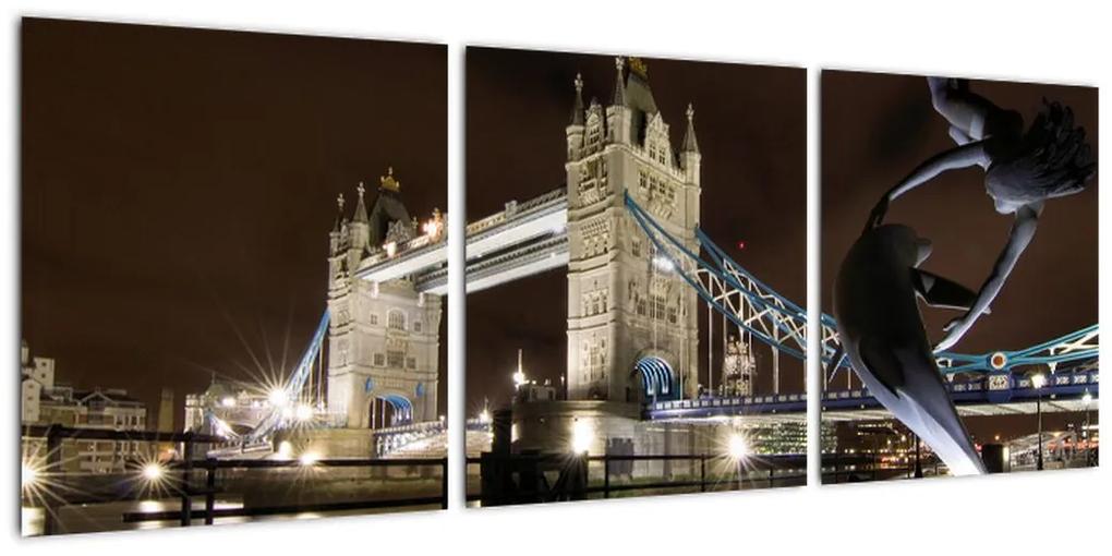 Noční Tower Bridge - obraz