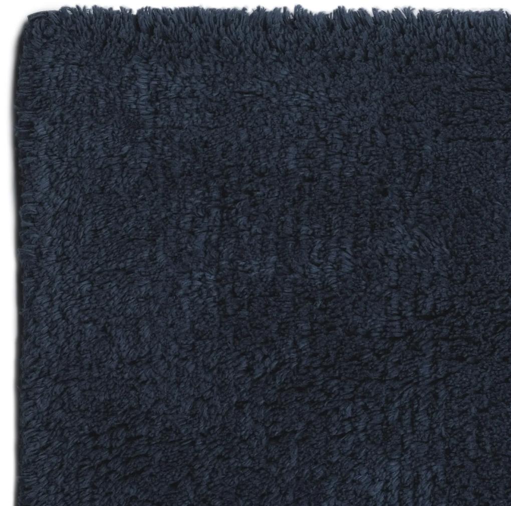 Christian Fischbacher Koupelnový kobereček 50 x 80 cm temně modrý Dreamtuft Puro, Fischbacher