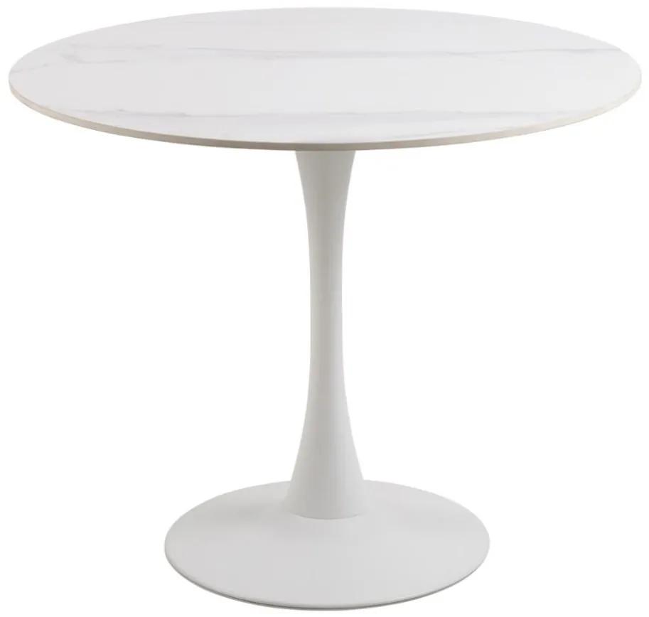 Jídelní stůl MALTA 90 cm bílý