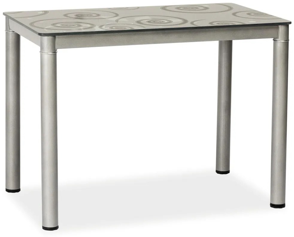 Casarredo Jídelní stůl DAMAR 80x60 šedý