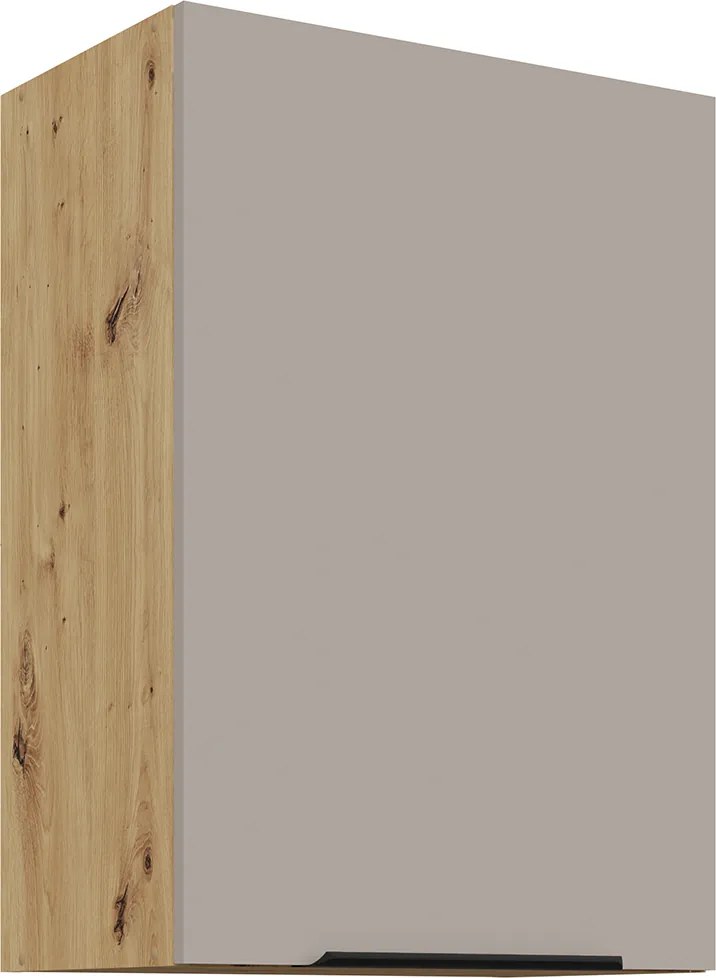 ARIA li | horní skříňka 50 G-72 1F policová | 50 cm | ANTI FINGERPRINT povrch | artisan/béžová