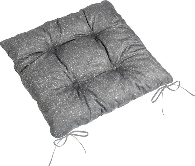 Bellatex Sedák LADA prošívaný 40x40 cm Šedá,Bílá