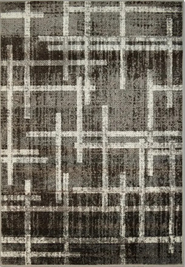 JUTEX Kusový koberec RAVE 24009 199 BARVA: Šedá, ROZMĚR: 140x200 cm