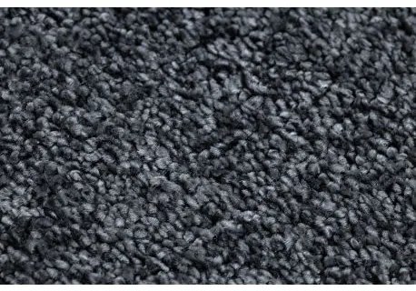 koberec, koberec metráž SANTA FE šedá 97 hladký, Jednotný jedno velikost 100x500 cm | krásné koberce cz