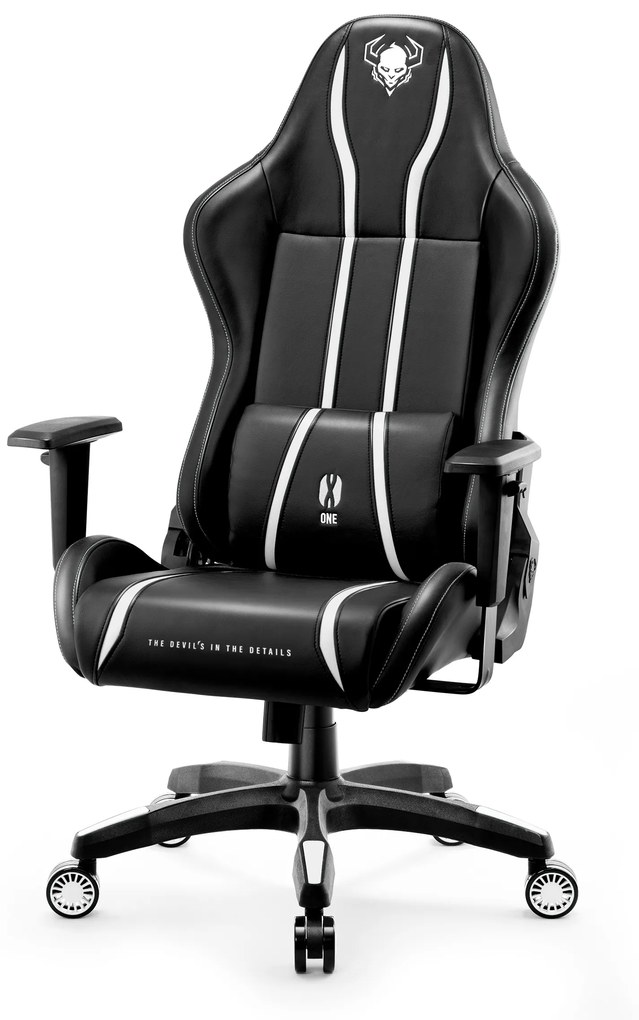 Herní židle Diablo X-One 2.0 Normal Size: černo-bílý Diablochairs