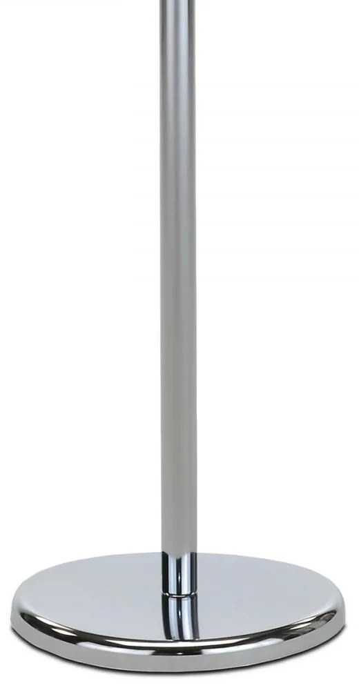 Autronic Věšák stojanový DALIDA - 182 cm, kov, lesklý chrom