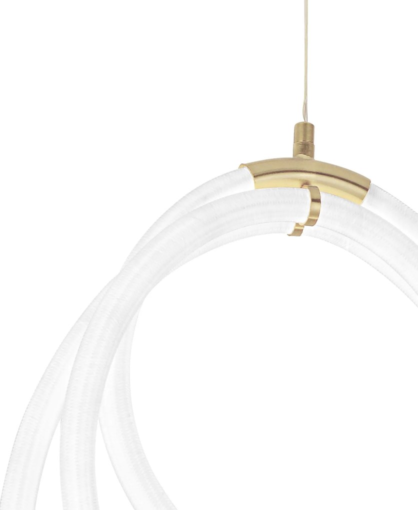 Toolight Designové LED osvětlení Circle G016-CP zlaté