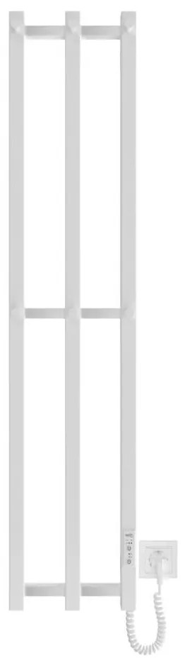 Mario-Radiators Koupelnový radiátor HF SLIM 110W/230V 117x25 cm bílá hranatý 3.164.045798.WM