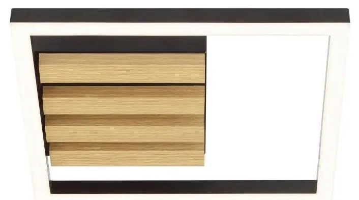 Brilliant - LED Stmívatelné stropní svítidlo CALMA LED/15W/230V černá G81191/76