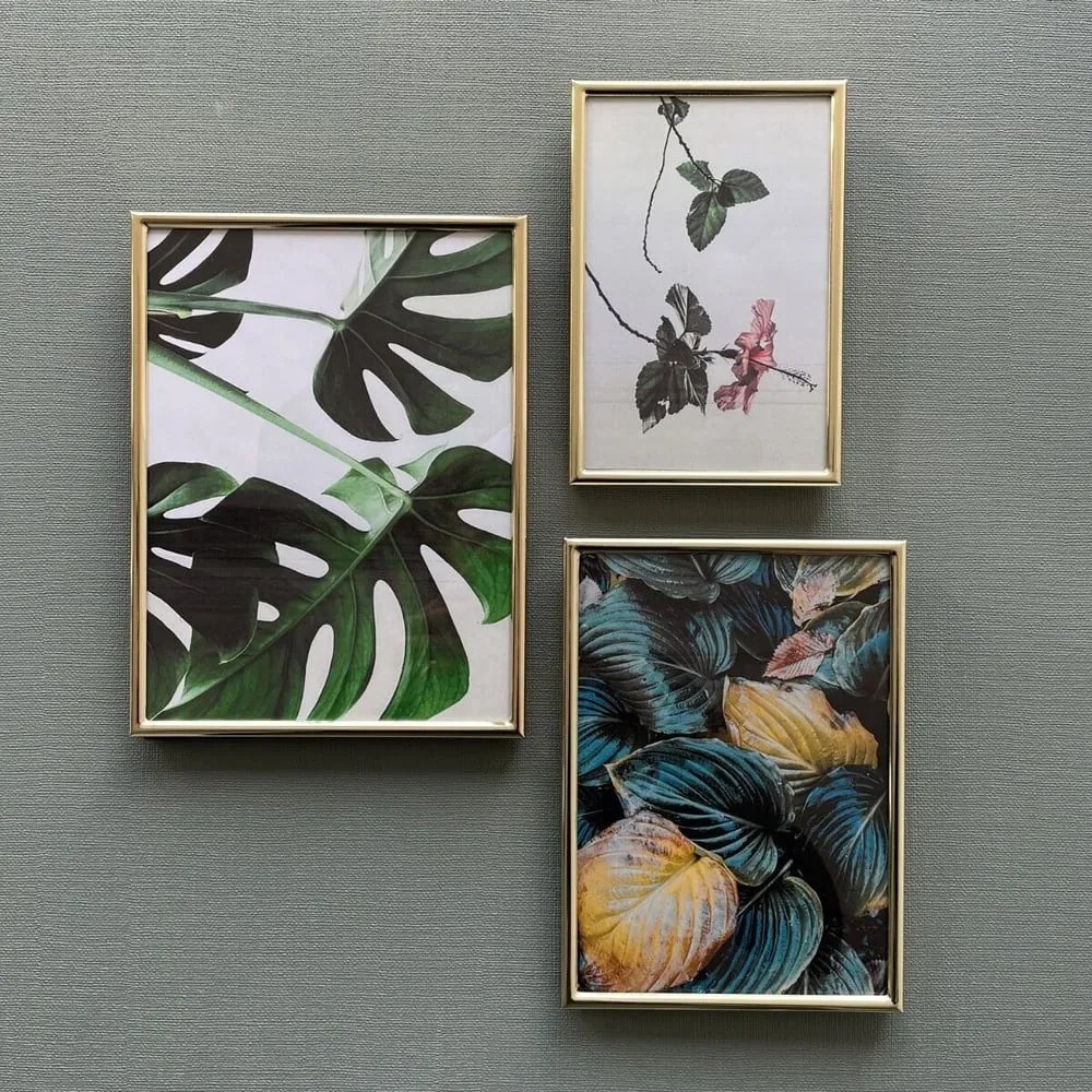 Kovový stojací/na zeď rámeček ve zlaté barvě 11x16 cm Sweet Memory – Zilverstad