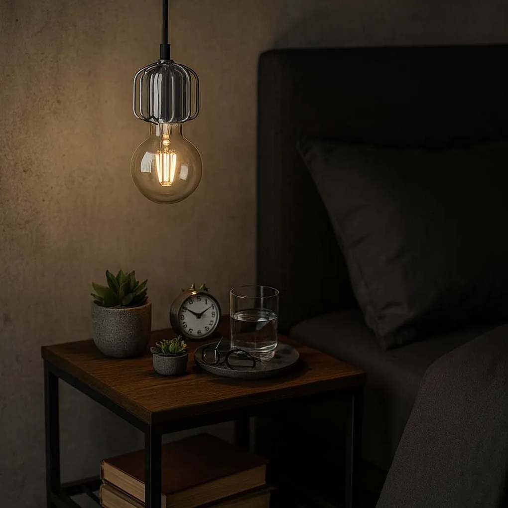 Toolight - Stropní lampa 1xE27 APP594-1CP, chromová, OSW-09891