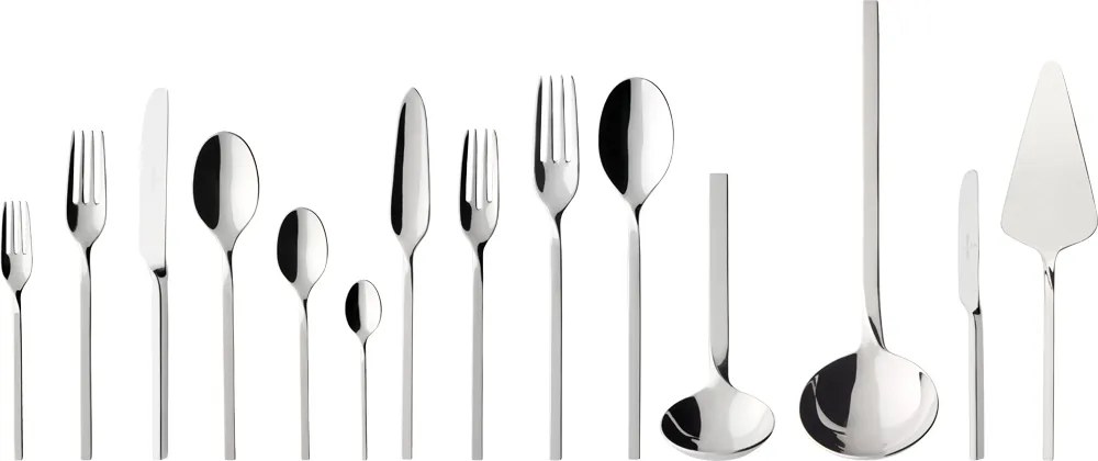 Villeroy&Boch Villeroy & Boch NewWave příborová sada, 113 ks, Lunch, 49 × 34 × 18 cm