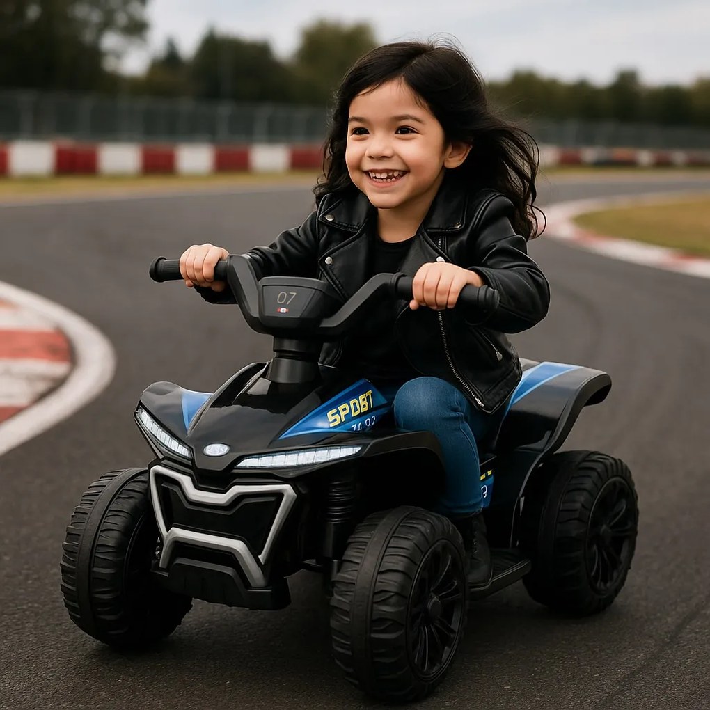 Elektrické autíčko QUAD Kids E-ATV černé