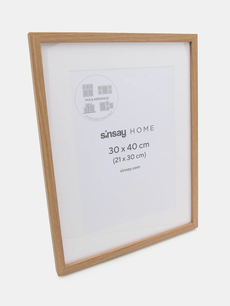 Sinsay - Rámeček na fotku - hnědá