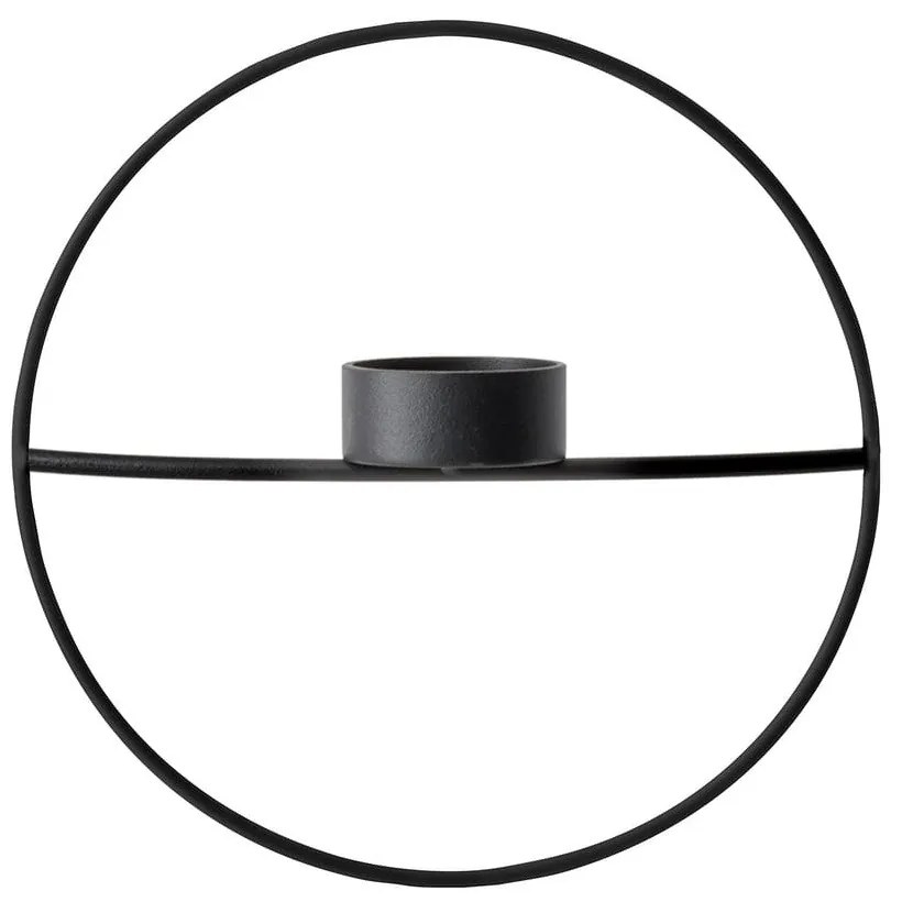 MENU Nástěnný svícen POV Circle Tealight S, Black